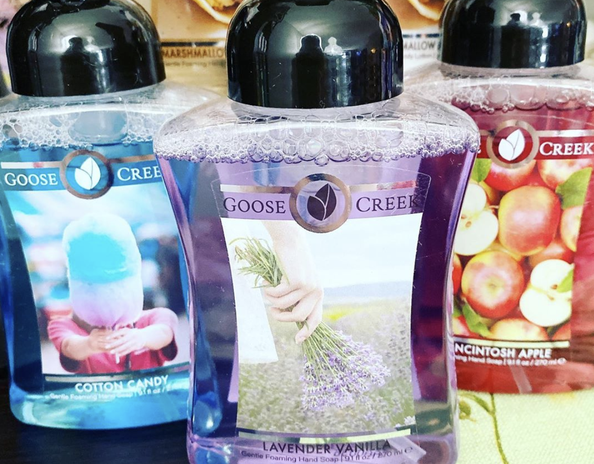 New Goose Creek FOAMING HAND SOAPS – QUEEN OF THE GIRL GEEKS – Bonnie ...